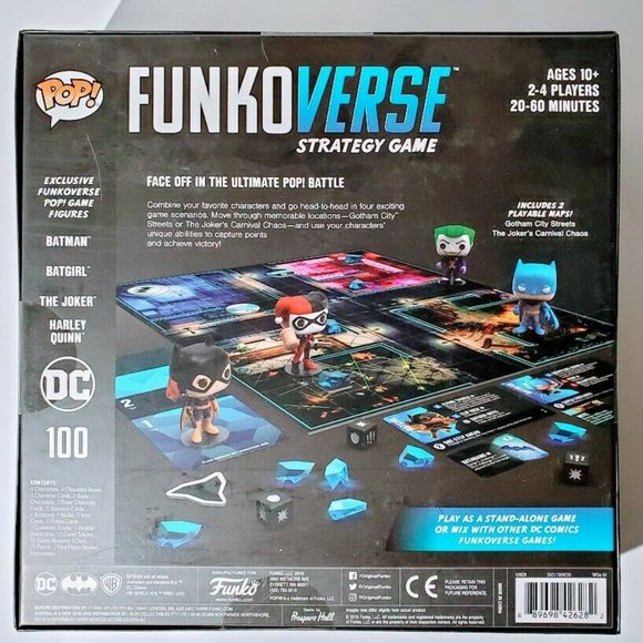 Funko | Toys | Funko Pop Funkoverse Strategy Game Dc 0 Batman Batgirl ...